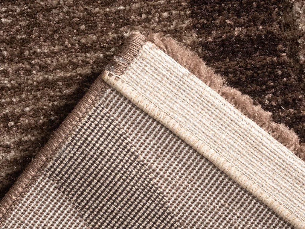 Spoltex, Kusový koberec Florida brown 9828, 160x230, hnědá, chodba / předsíň
