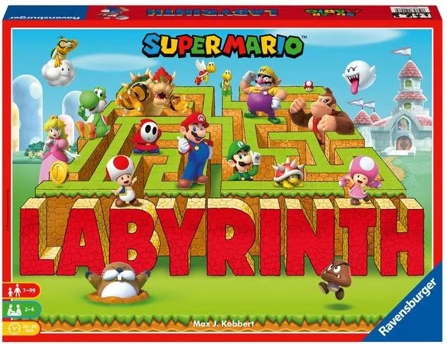 Stolní hra ravensburger 272655 labyrinth super mario
