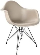 Designová židle DAR, béžová (RAL 9005)