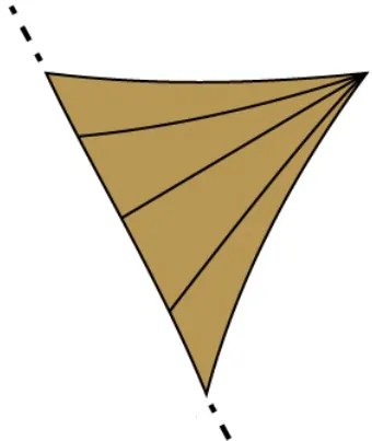 Maanta Sluneční rolovací plachta solaria FURL trojúhelník Barva látky: Beige, Rozměr: 5x5x5 m