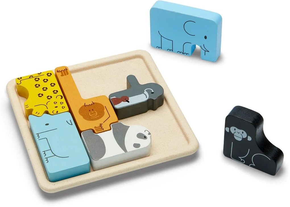 Puzzle plantoys puzzle - zvířata