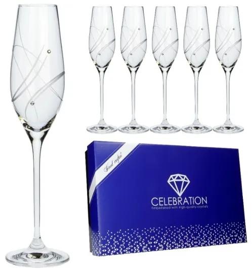 Celebration Crystals modern 210 ml 6 ks