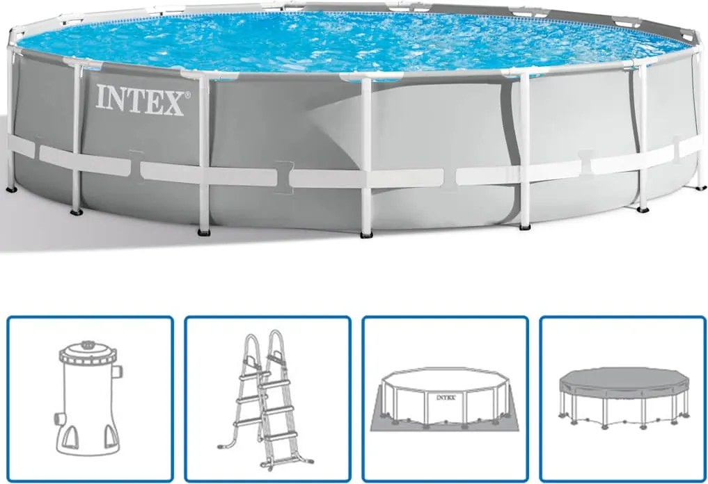 INTEX Bazénový set Prism Frame 457 x 107 cm 26724GN