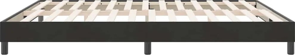 Postel Box Spring bez matrace černá 180x210 cm samet 3315839