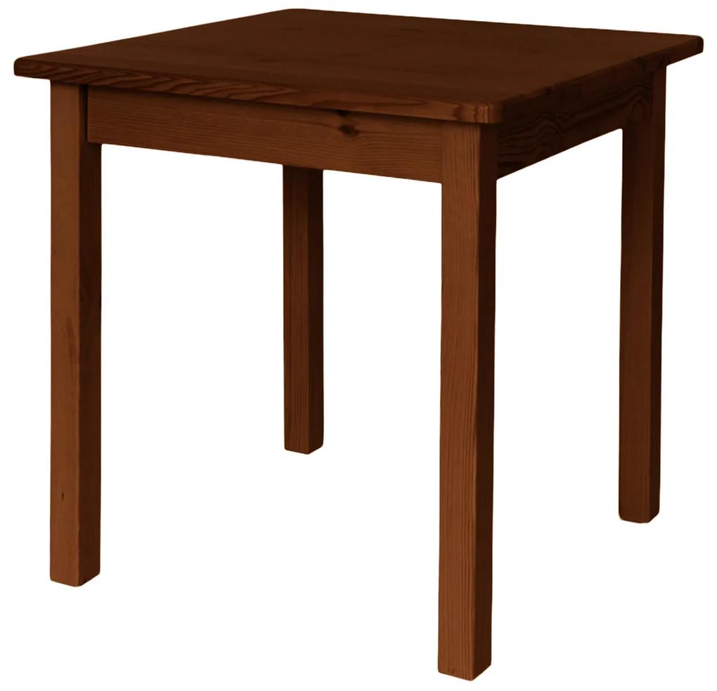 Dede Stůl z masivu borovice 80x80 cm Lak dřeva: Borovice (přírodní)
