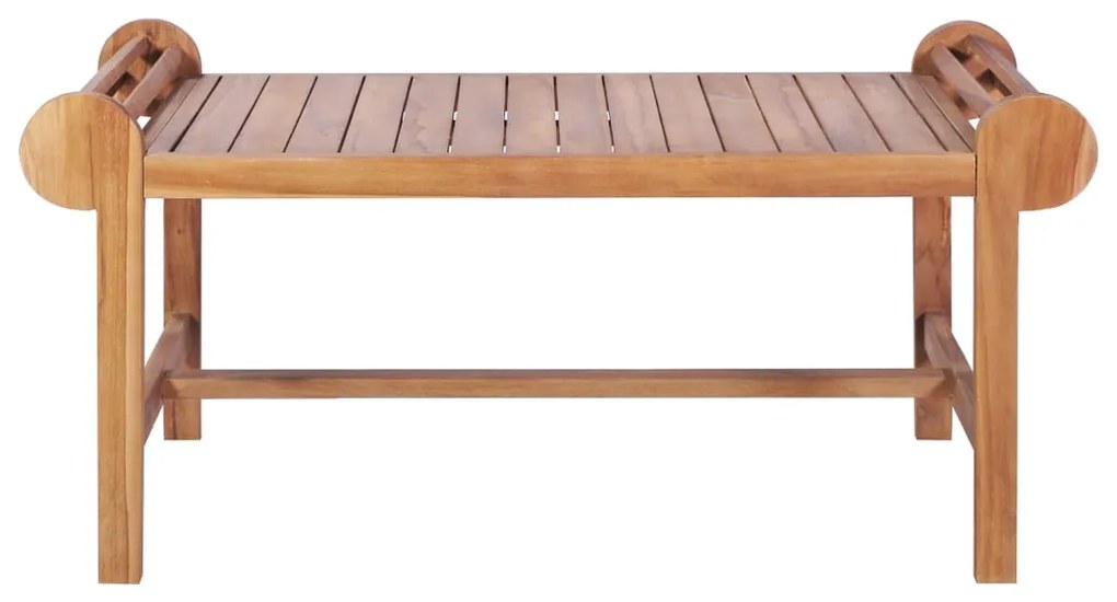 vidaXL Konferenční stolek 100 x 50 x 45 cm masivní teak