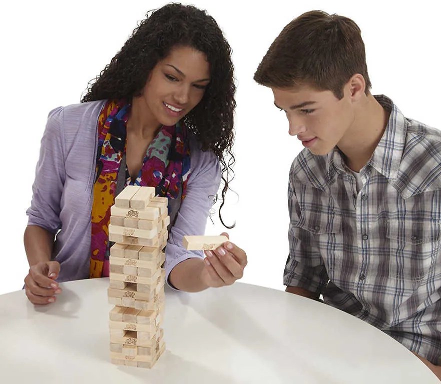 HASBRO HRA Jenga set 54 dílků v krabičce Dřevo *SPOLEČENSKÉ HRY* 14a2120