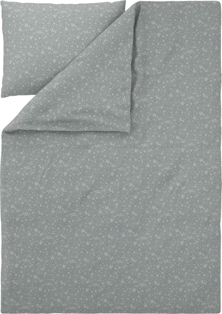 Livarno® Ložní povlečení Renforcé, 140 x 200 cm , 70 x 90 cm (zelená)