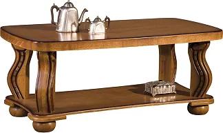 Nábytkáři ORFA PORTOS-(PARYS) konferenční stolek dřevo masiv D17F s PATINOU -kolekce &quot;B&quot; (K250-E)