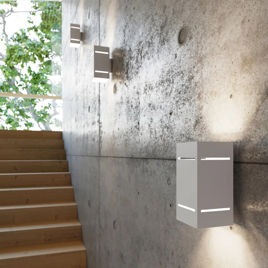 Sollux Lighting Nástěnné svítidlo BLOCCO bílé
