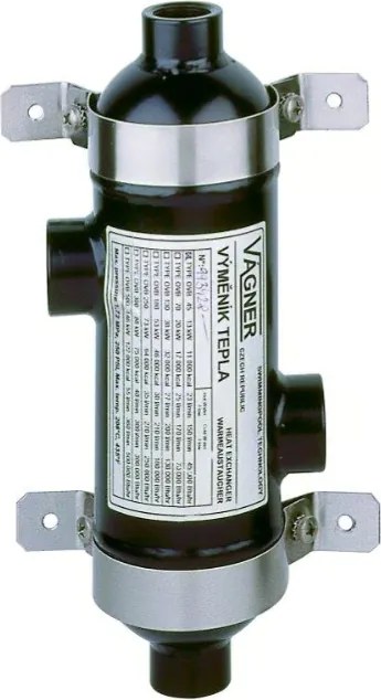 Vagnerpool Bazénový výměník OVB 70 - 20kW pro bazén do 20m3