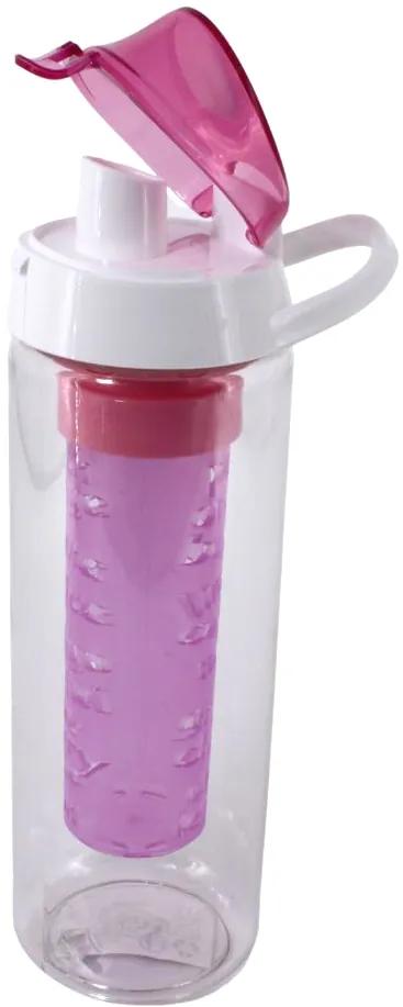 Remalux Láhev sportovní s vložkou na led, 0,65 litrů Barva: růžová