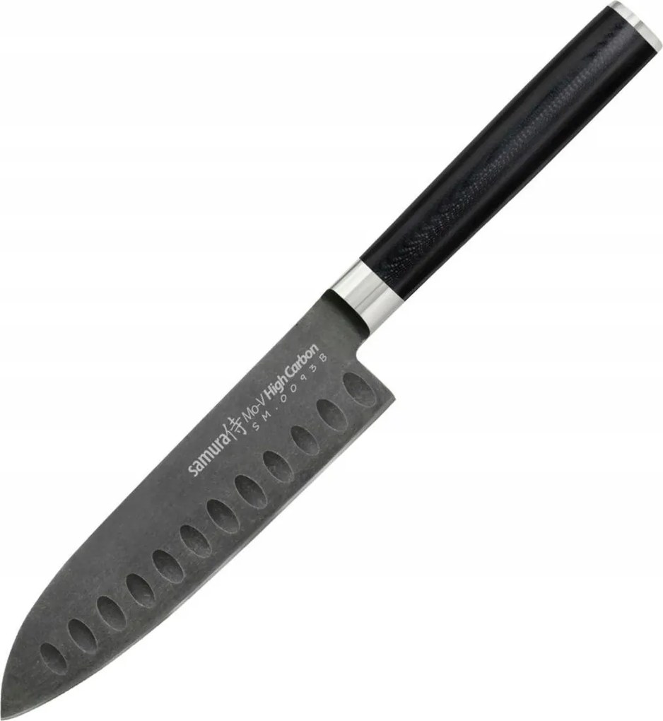 Samura Mo-v Stonewash malý Nůž šéfkuchaře 138 mm Ocel AUS-8, rukojeť G10