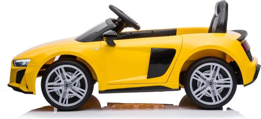LEAN CARS Elektrické autíčko Audi R8 Lift A300 žluté