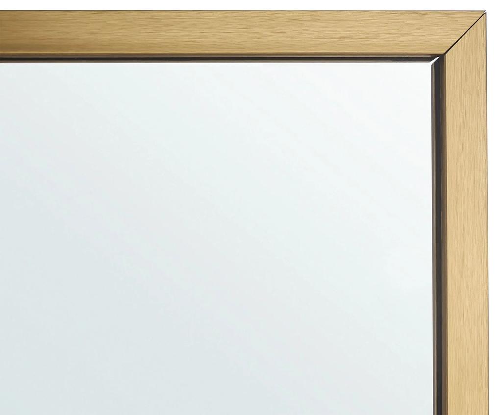 Stojací zrcadlo 40 x 140 cm zlaté TORCY Beliani