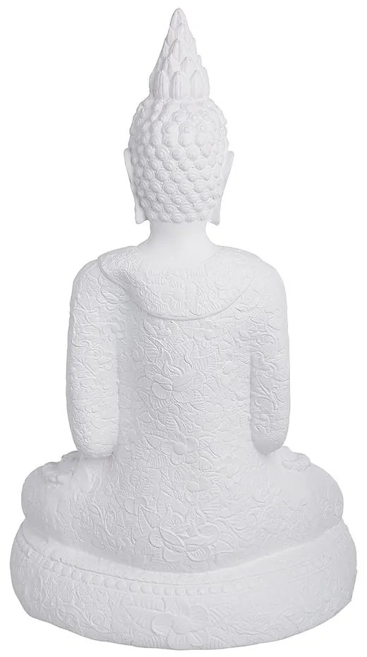 Butlers BUDDHA Soška 60 cm - bílá