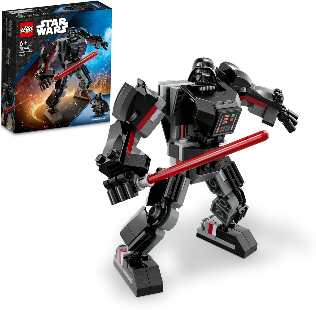 Lego stavebnice lego star wars 75368 robotický oblek dartha vadera