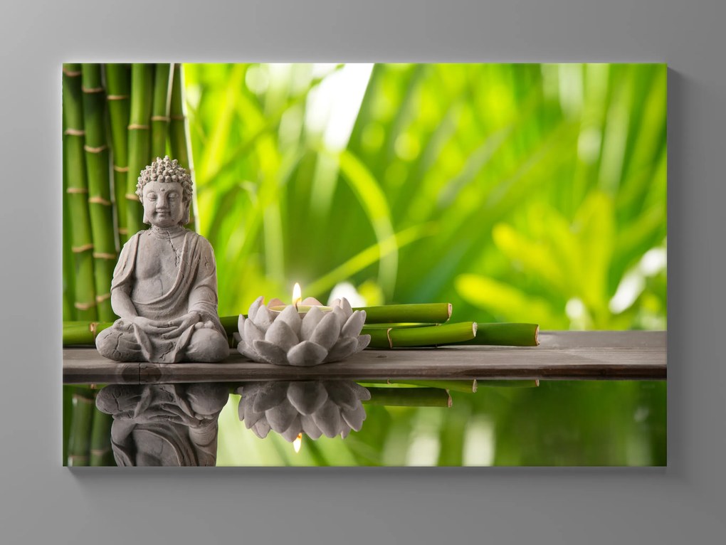 Obraz wellness buddha Rozměr: 90 x 60 cm