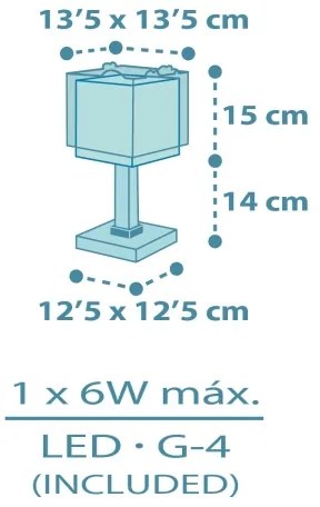 Dalber 63451 - LED Dětská lampička BABY DINOS 1xG4/4W/230V pestrobarevná