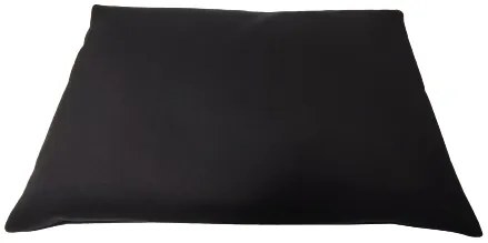 S radostí - vlastní výroba Pohankový polštář černý Velikost: 60 x 80 cm