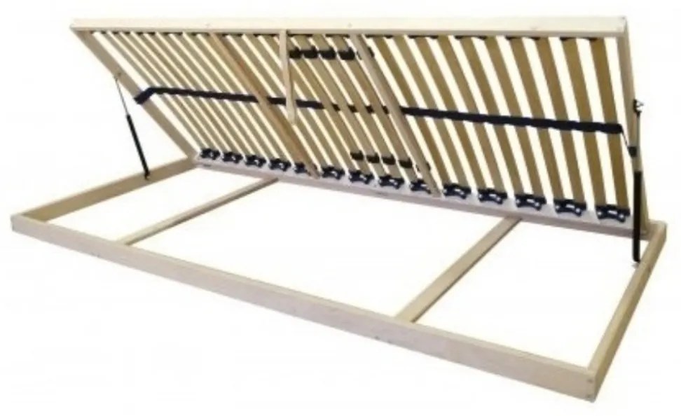 Lamelový rošt OPTIMAL 5V Boční vyklop TiaHome - 120×200 cm