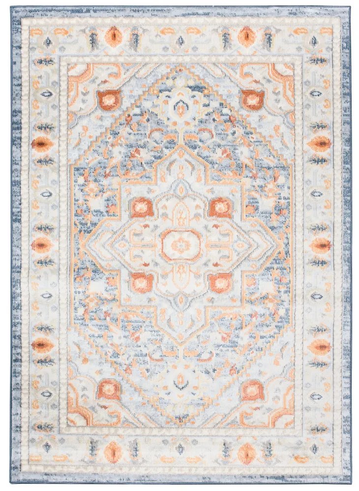 Kusový koberec PP Alesia modrý 140x200cm