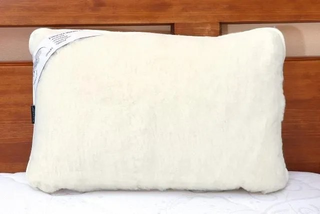 Vlněný polštář 40x60cm bílý - australské merino Vlněný polštář 40x60cm bílý - australské merino