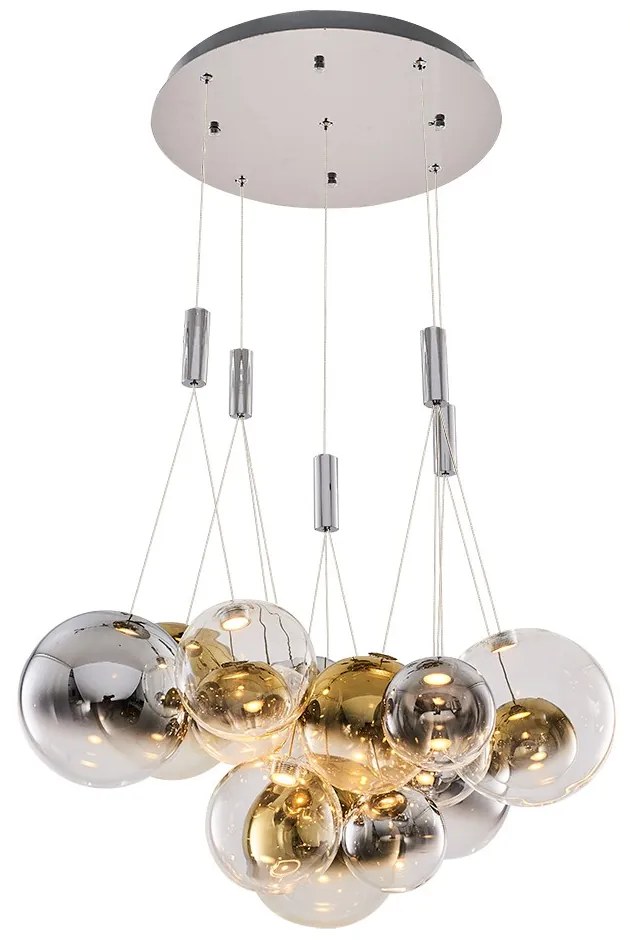 OPVIQ Závěsné světlo MULTICOLOR stříbrné 414LRC1475