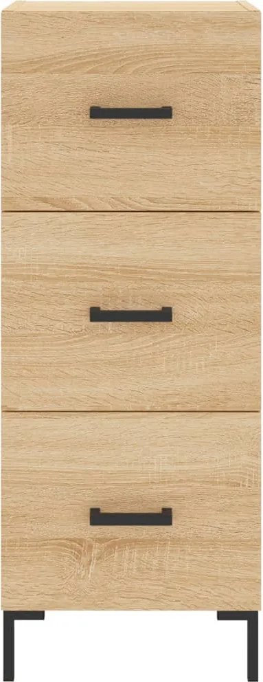 Skříň highboard dub sonoma 34,5 x 34 x 180 cm kompozitní dřevo 3200196