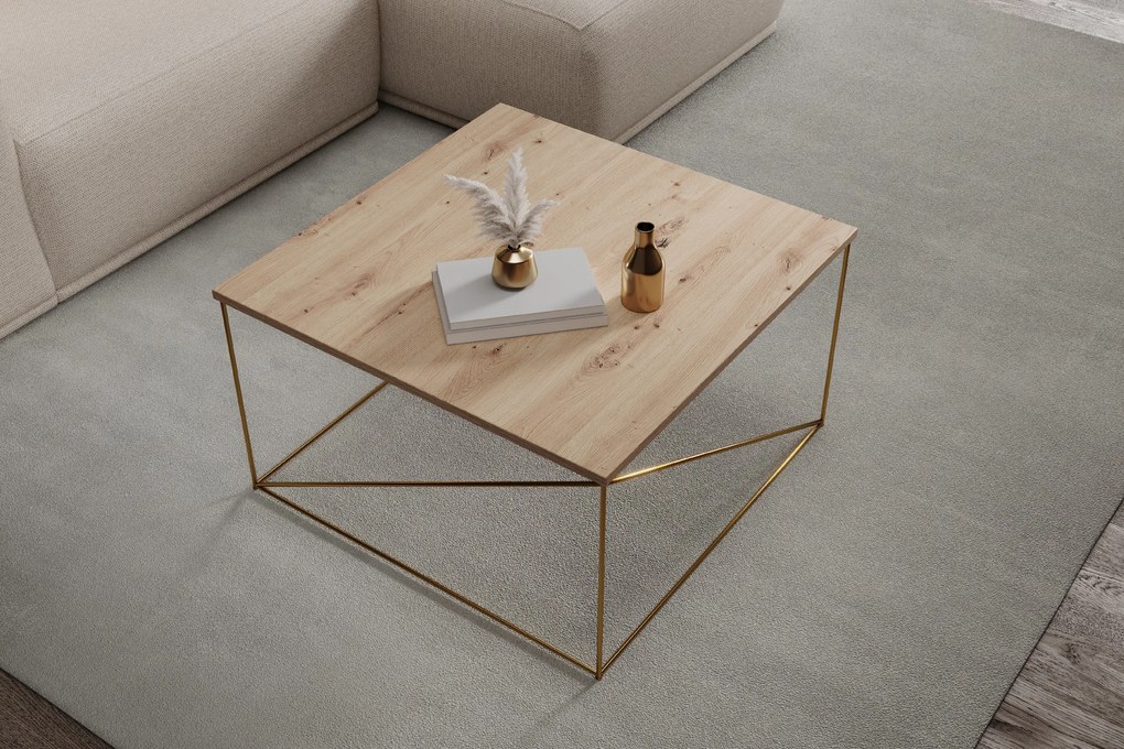 ADRK Furniture Konferenční stolek Nelia CT-NEL-G-A