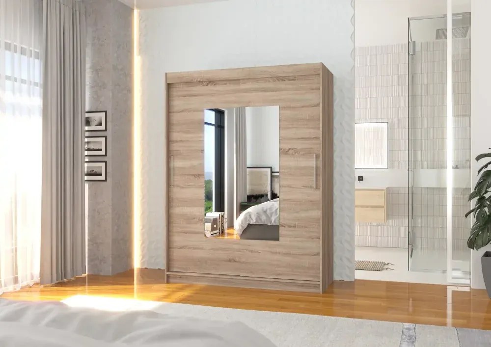 Skříň posuvná se zrcadlem DORRIGO 150