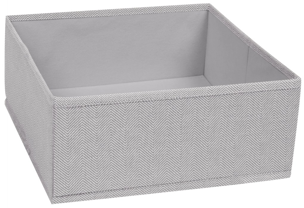 Organizér Compactor BOSTON L - 28 x 28 x 12 cm, šedý