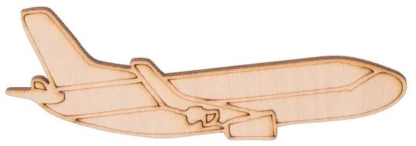 Dřevobox Dřevěné letadlo 4 x 10 cm