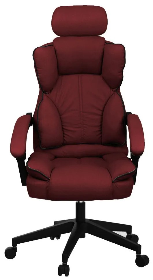 Ředitelská otočná židle LUX, ve více barvách, burgundská
