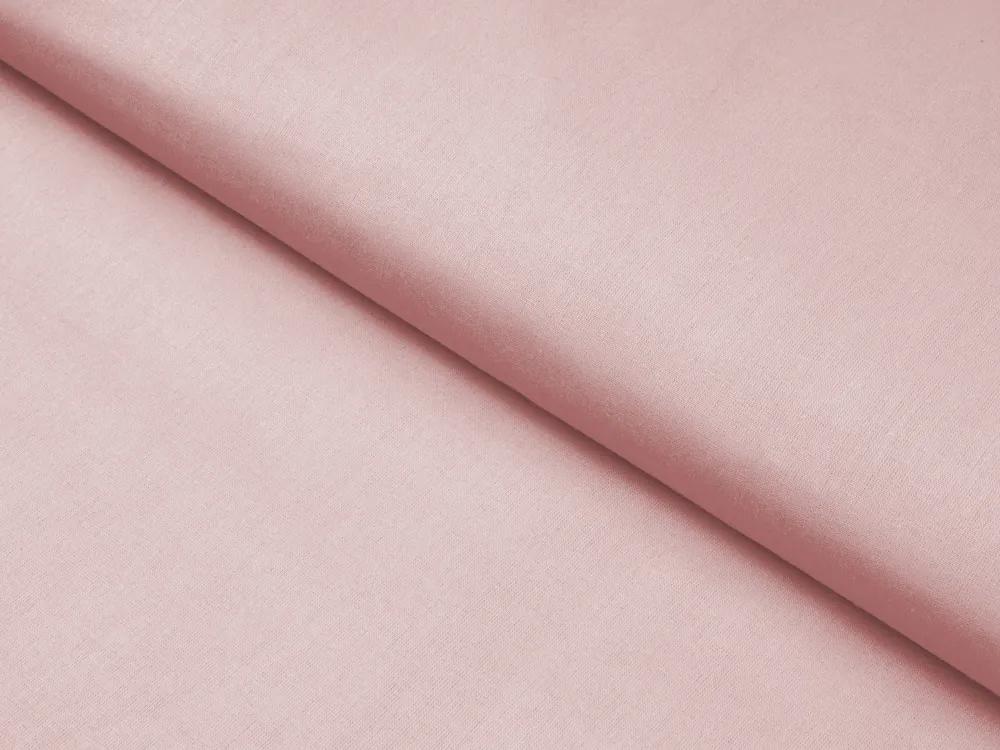 Biante Bavlněný povlak na polštář s lemem Torino TON-005 Světle růžový 40 x 60 cm