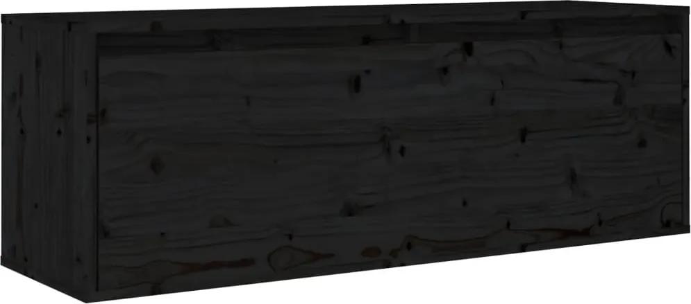vidaXL TV skříňky 3 ks masivní borové dřevo [3100143] Barva: Přírodní
