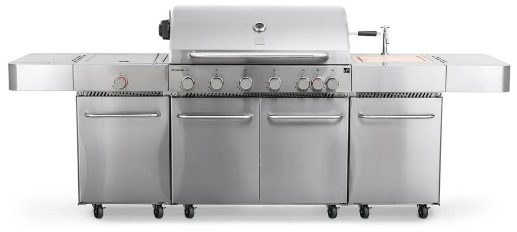 Plynový gril G21 Nevada BBQ kuchyně Premium Line, 8 hořáků + zdarma redukční ventil