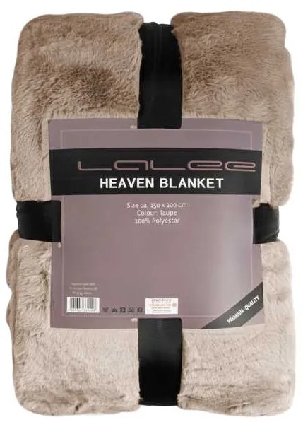 Lalee Deka Heaven Blanket Taupe Rozměr textilu: 150 x 200 cm