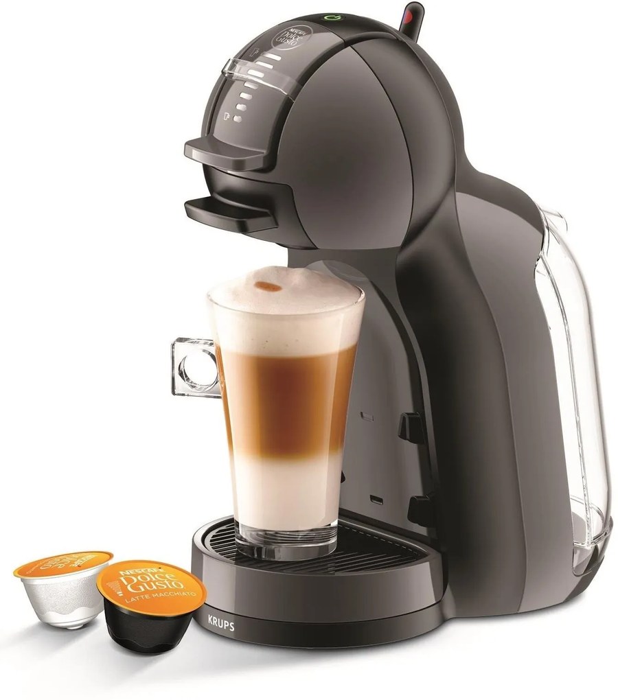 Kávovar na kapsle krups kp123810 nescafé dolce gusto mini me černá/antracitová