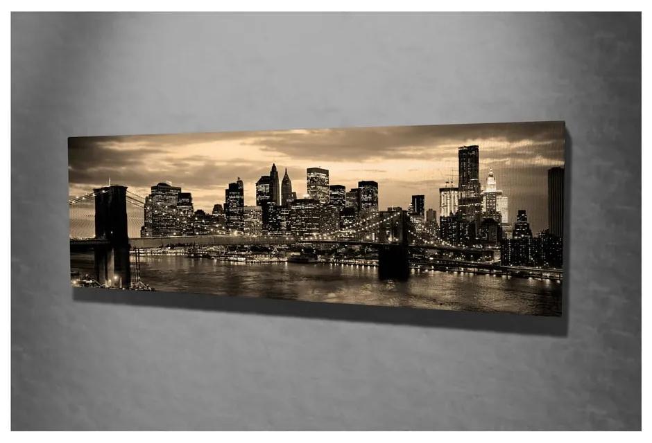 Obraz na plátně New York, 80 x 30 cm