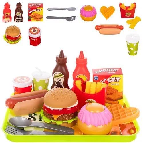 ISO Plastový Fast food set pro děti, 11475