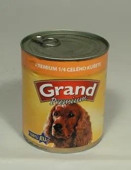 Grand pes Extra s 1/4 kuřete 850g