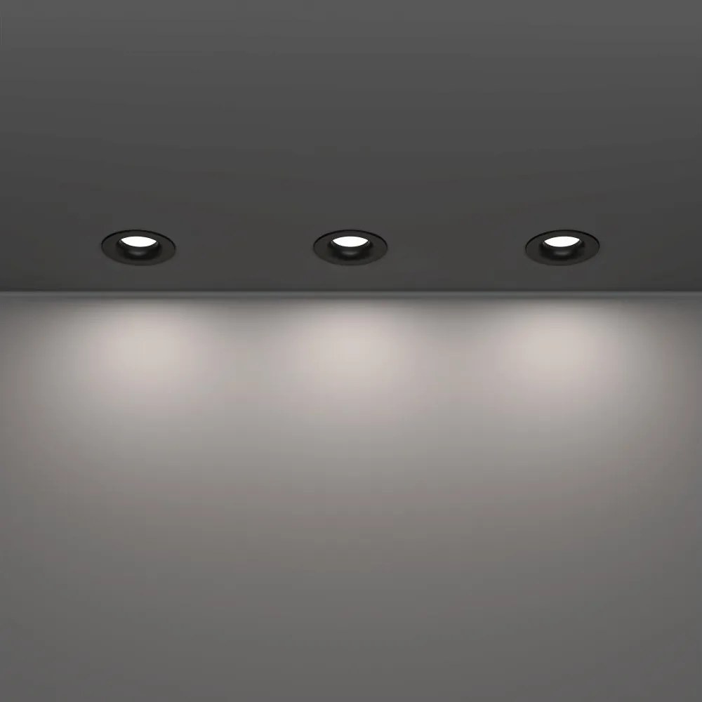 Eglo 902274-SADA 3xLED Kou. pod. sví. SALABATE LED/4,9W/230V pr.8,8cm IP65 černá
