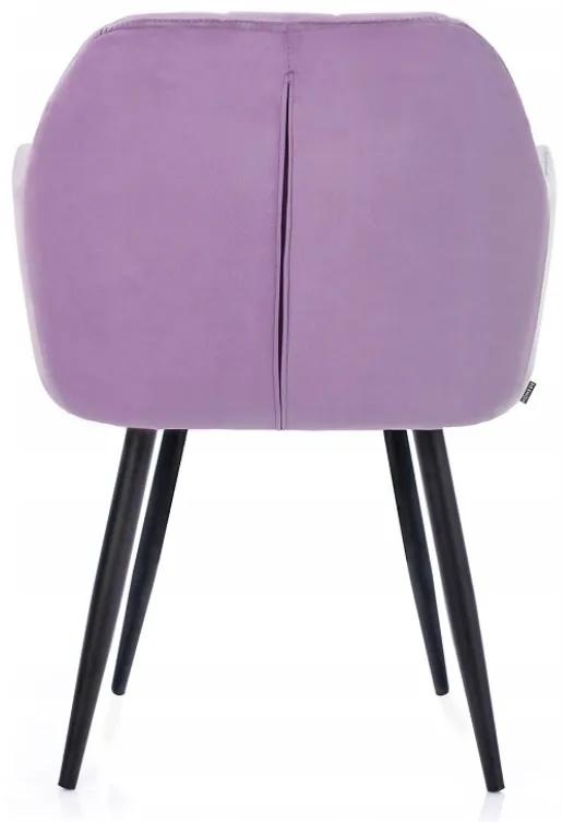 Čalouněná židle 56x45x84cm, více barev Barva: růžová