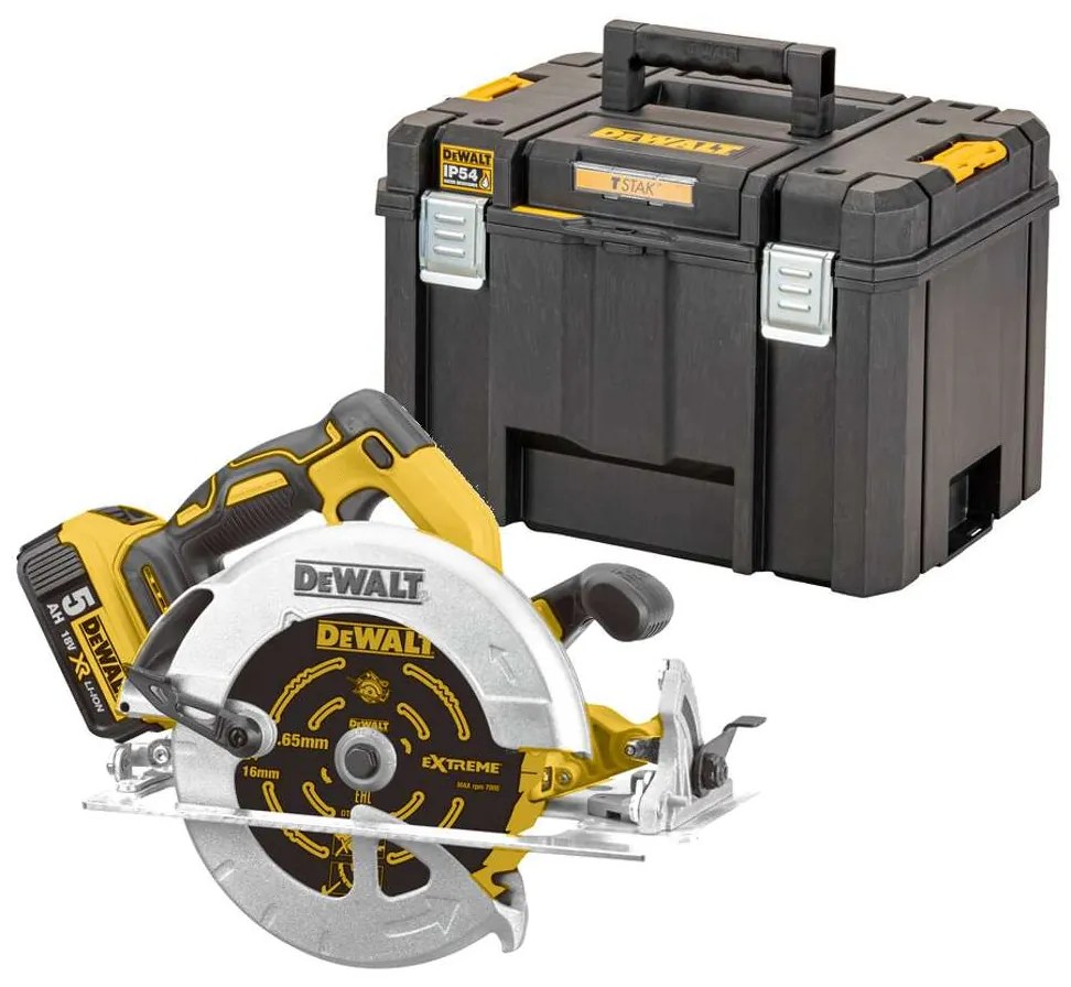 DeWALT - 18V AKU kotoučová pila, bez baterie a nabíječky DCS570NT