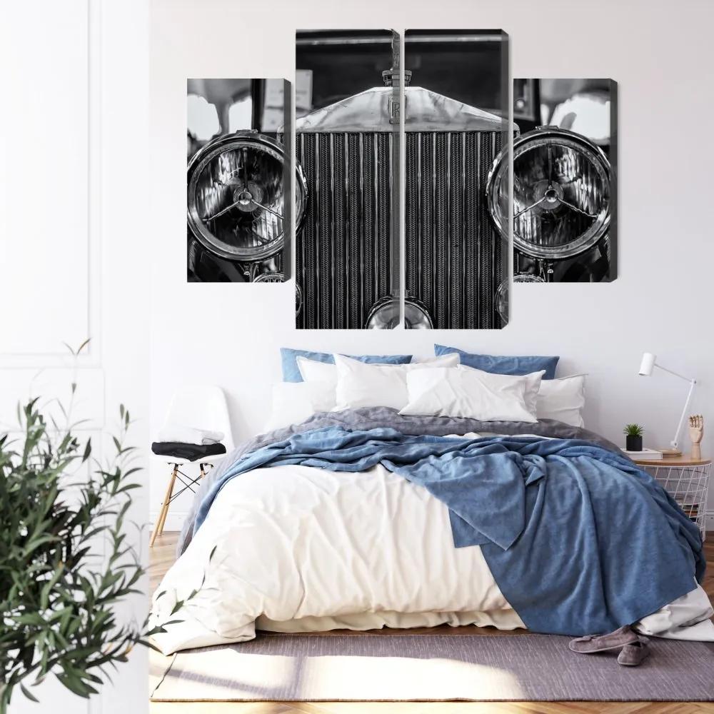 Vícedílný obraz Rolls Royce Zblízka Nedostatek Nedostatek Plátno Canvas 200x150