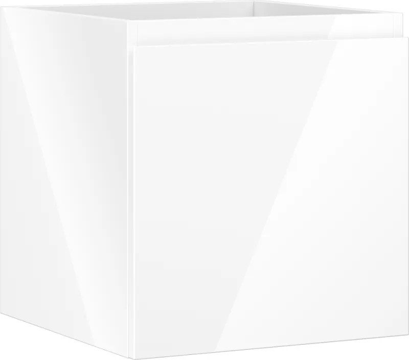 Mexen Orio, koupelnová skříňka 45 cm, 1 zásuvka, bílá lesklá, 91A10-04547-1-BF00