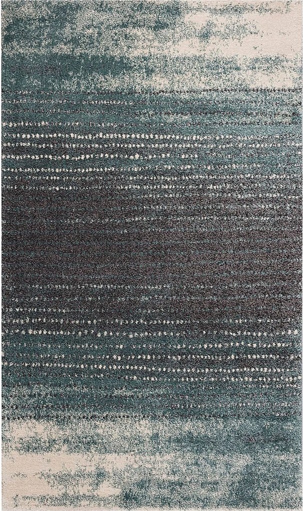 Koberec Modern modrozelený / tmavě šedý 200 × 290 cm