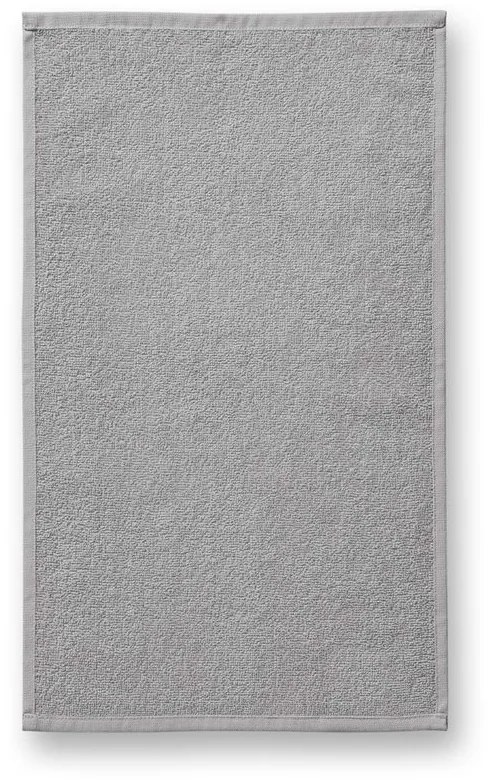 MALFINI Ručník Terry Hand Towel - Světle šedá | 30 x 50 cm