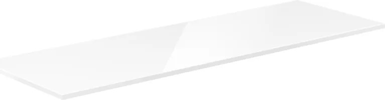 Mexen Uni, pracovní deska 160 cm, bílá lesklá, 91AXX-1604-464-18-00